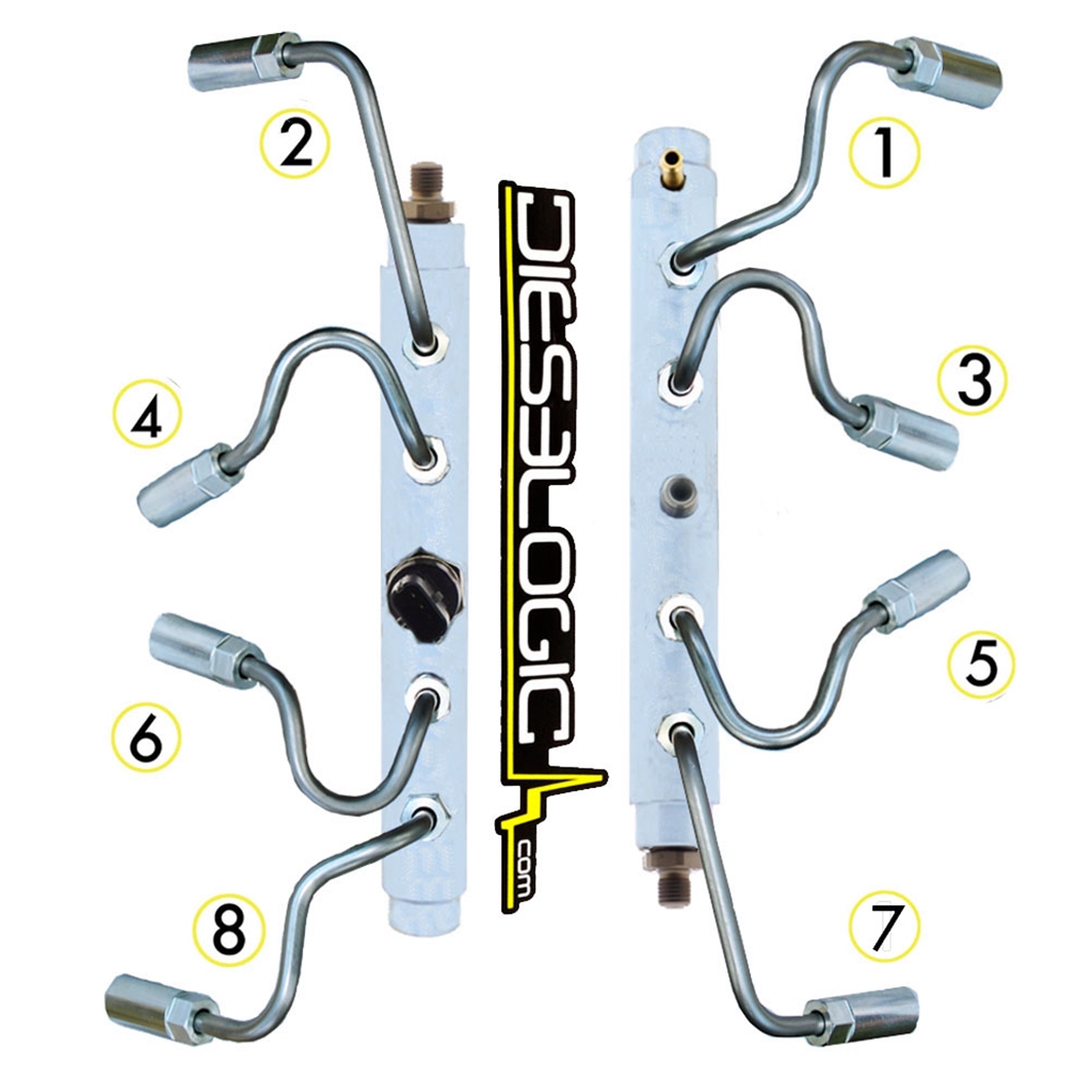 2004.5-2005 6.6L LLY INJECTION LINE SET