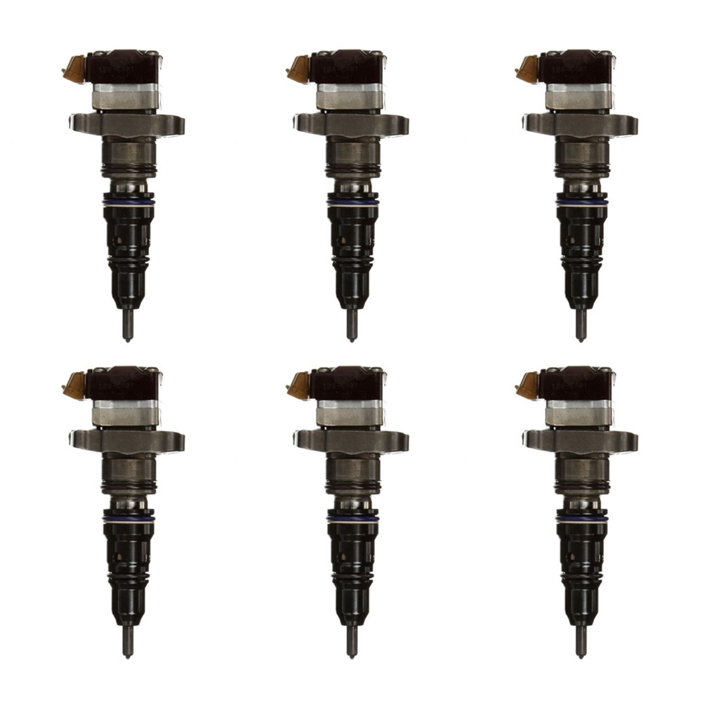 Caterpillar 3126B Diesel Fuel Injector Set of 6 - 10R0782 | Dieselogic.com